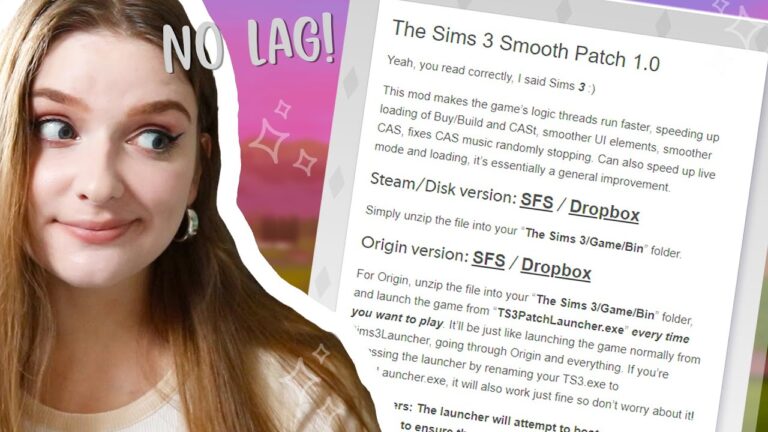 Parche más reciente para Los Sims 3 【2025