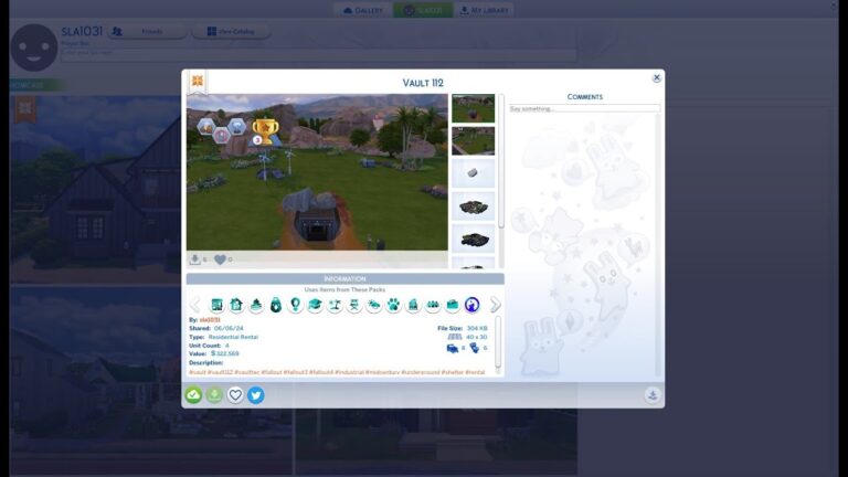 El increíble mundo del Sims 4 Vault 【2025