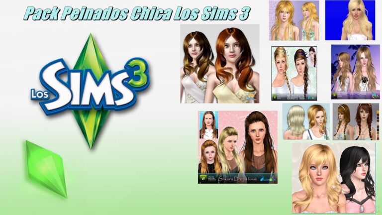 Mejores peinados para Sims 3: Guía completa 【2025