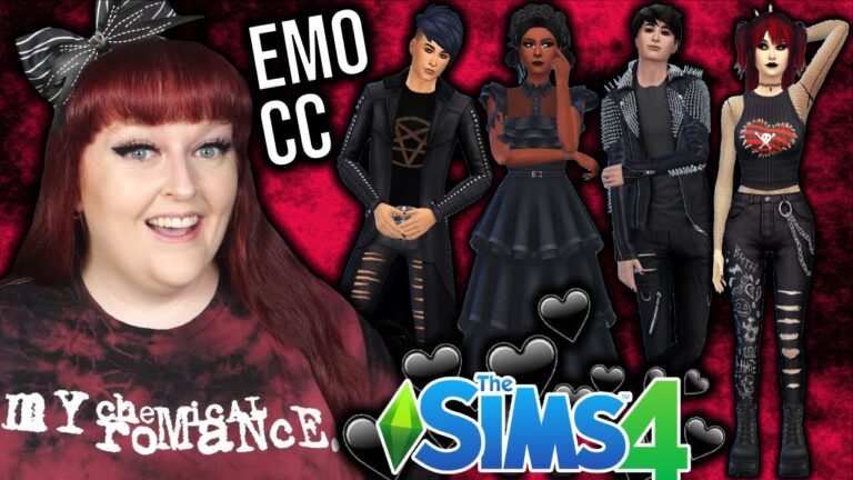 Emo en Los Sims 4: Estilo y Expresión 【2025