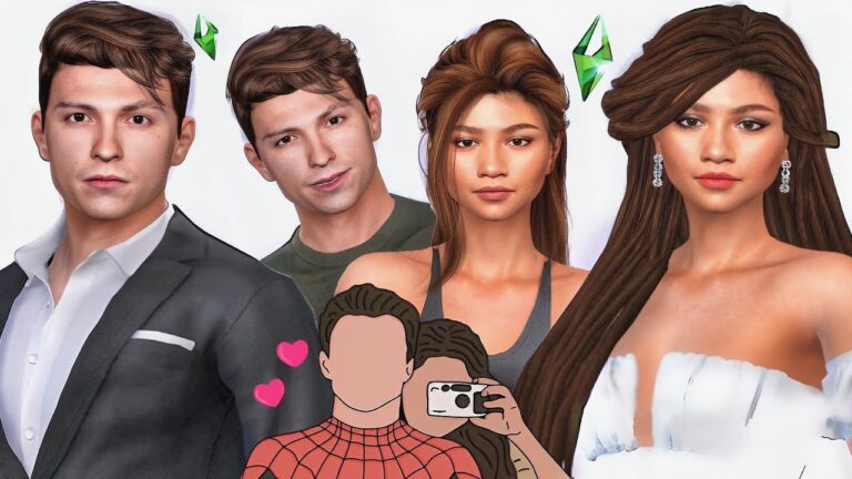 Zendaya en Los Sims 4: Creaciones y Estilo Inspirador 【2025
