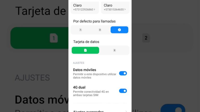 Activación de datos de la SIM 2: Guía paso a paso 【2025