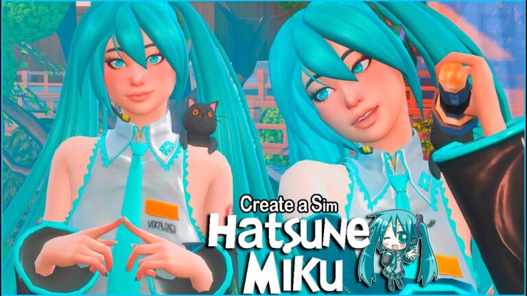 Hatsune Miku en Los Sims 4: Una Experiencia Única 【2025