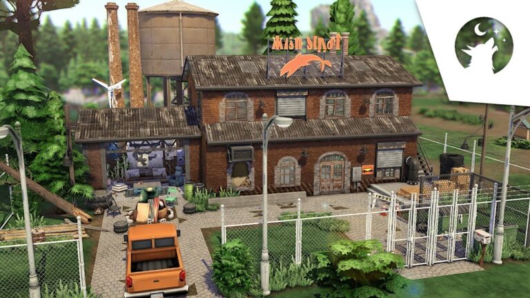 Guía para Construir una Fábrica en Sims 4 【2025