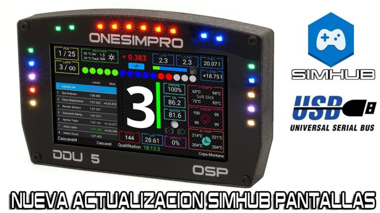 Guía para construir tu propio panel de simulación para carreras con ...
