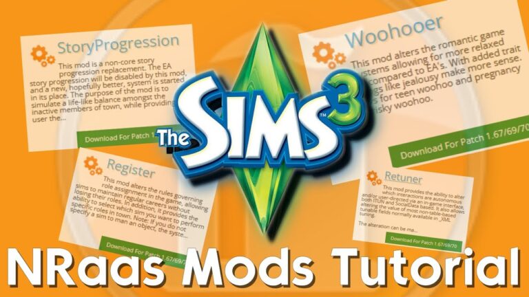 Mejora tu experiencia en Sims 3 con los mejores mods de NRAAS 【2025