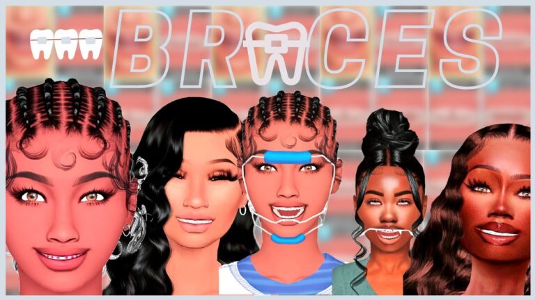 Braces en Los Sims 4: Personaliza Tu Sim con Estilo 【2025