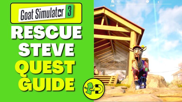 Rescate de Steve en Goat Sim 3 【2026