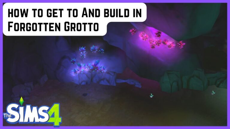 La cueva olvidada en Los Sims 4 【2025