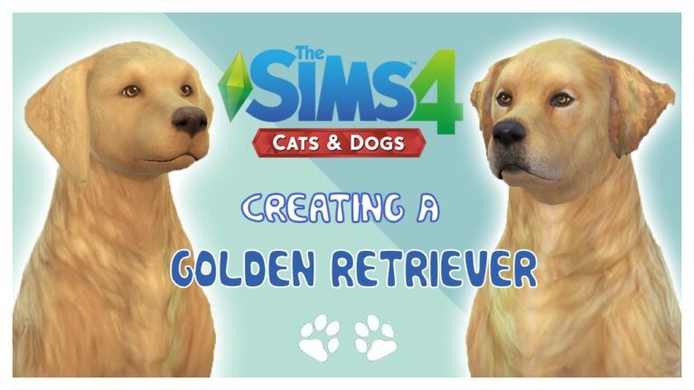 Los mejores consejos para tener un golden retriever en Los Sims 4 【2025