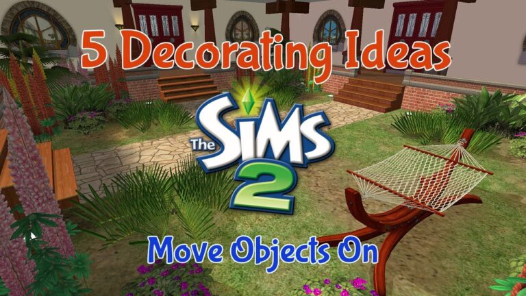 Truco para mover objetos en Los Sims 2 【2025