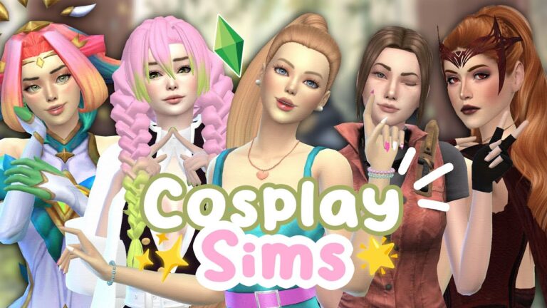 Cosplay Creativo en Los Sims 4: Guía y Recursos 【2025