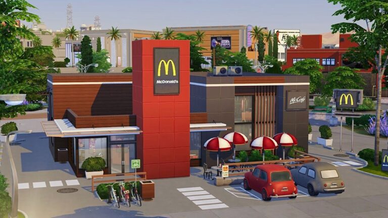 Construyendo el McDonald's en Los Sims 4: Guía Definitiva 【2025