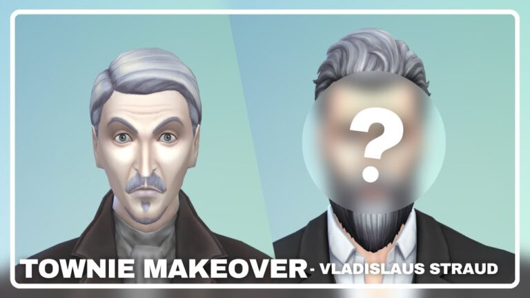 Transformación de Vladislaus Straud en Los Sims 4 【2025
