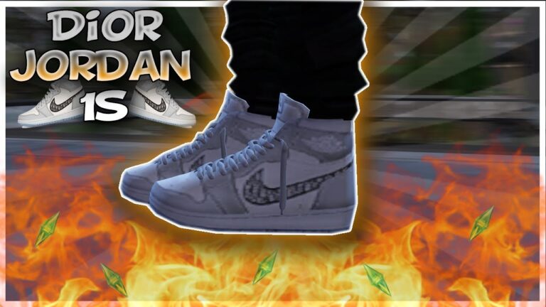 Estilo Urbano en Sims 4: Air Jordans para tus Personajes 【2025