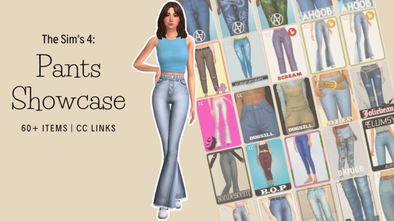 Los Mejores Pantalones para Sims 4 【2026