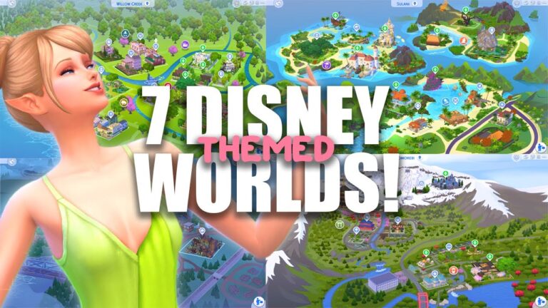 Los Sims 4: Magia y Aventuras de Disney 【2025