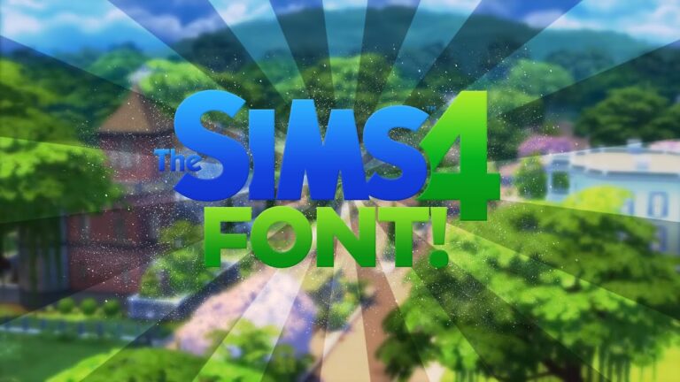 Guía para Cambiar la Fuente en Los Sims 4 【2025