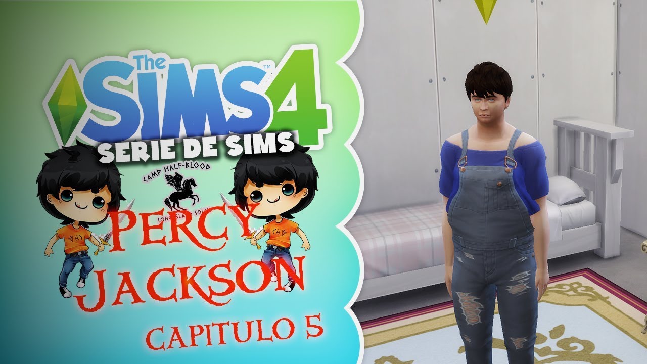 Percy Jackson en Los Sims 4: Una Aventura Mítica 【2025
