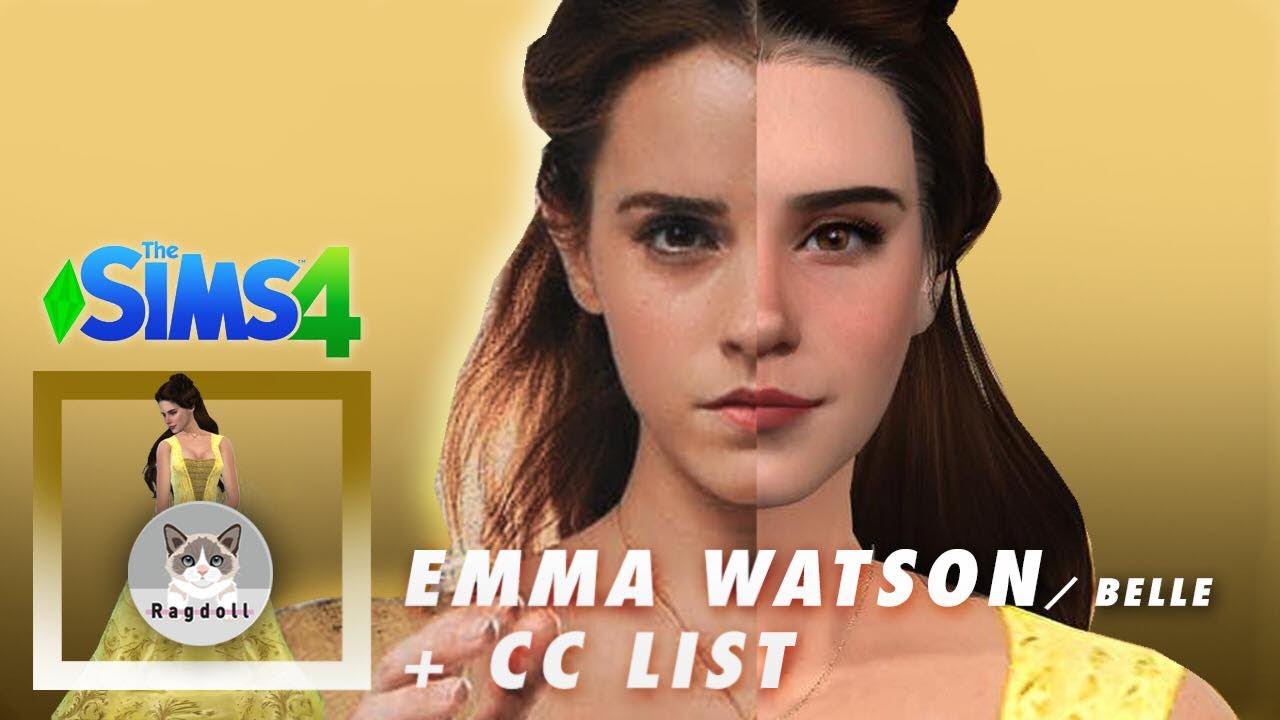 Emma Watson en Los Sims 4: Creando un Mundo Virtual 【2025